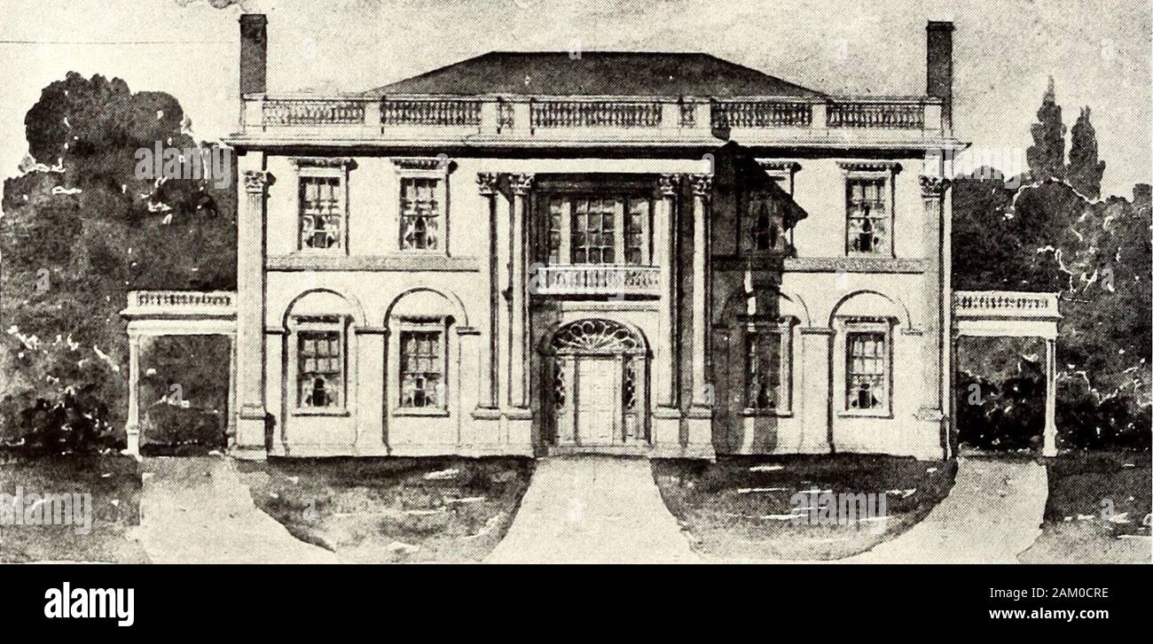 Domestic architecture of the American colonies and of the early ...