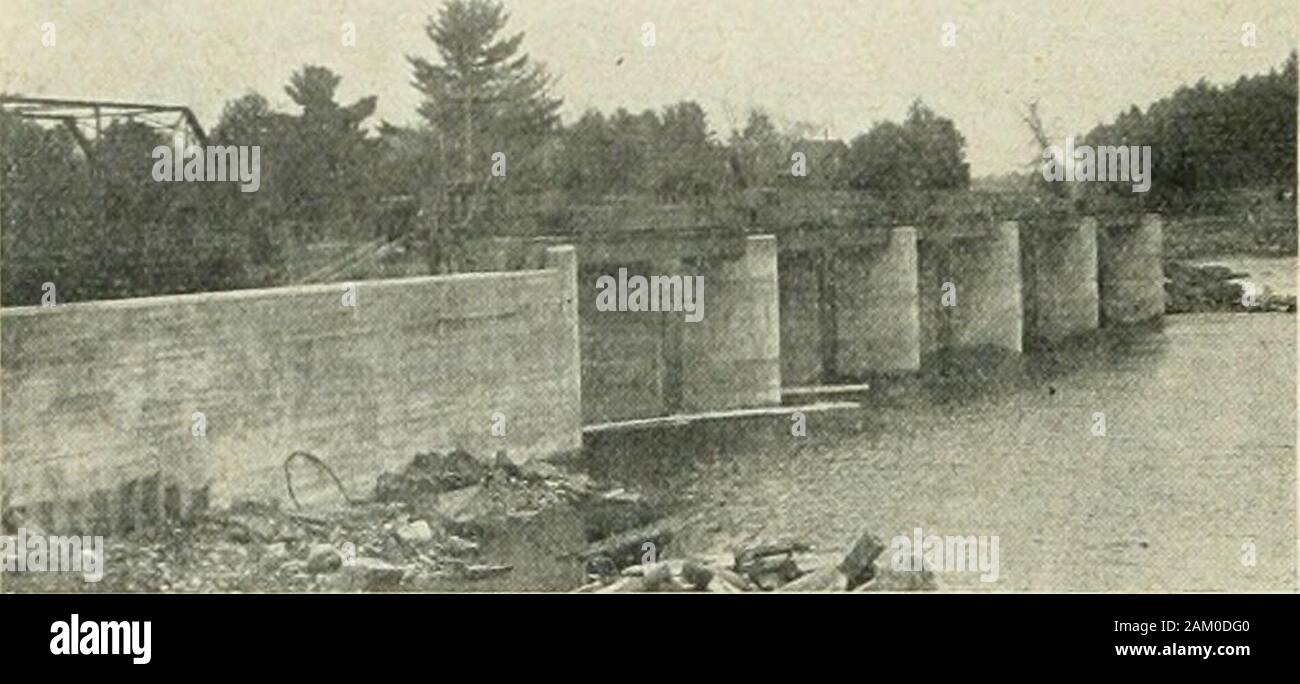 Electrical news and engineering . Arrangement of headworks for control ...