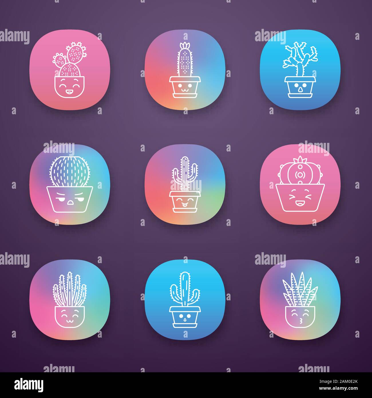 Haworthia vector vectors hi-res stock photography and images - Alamy