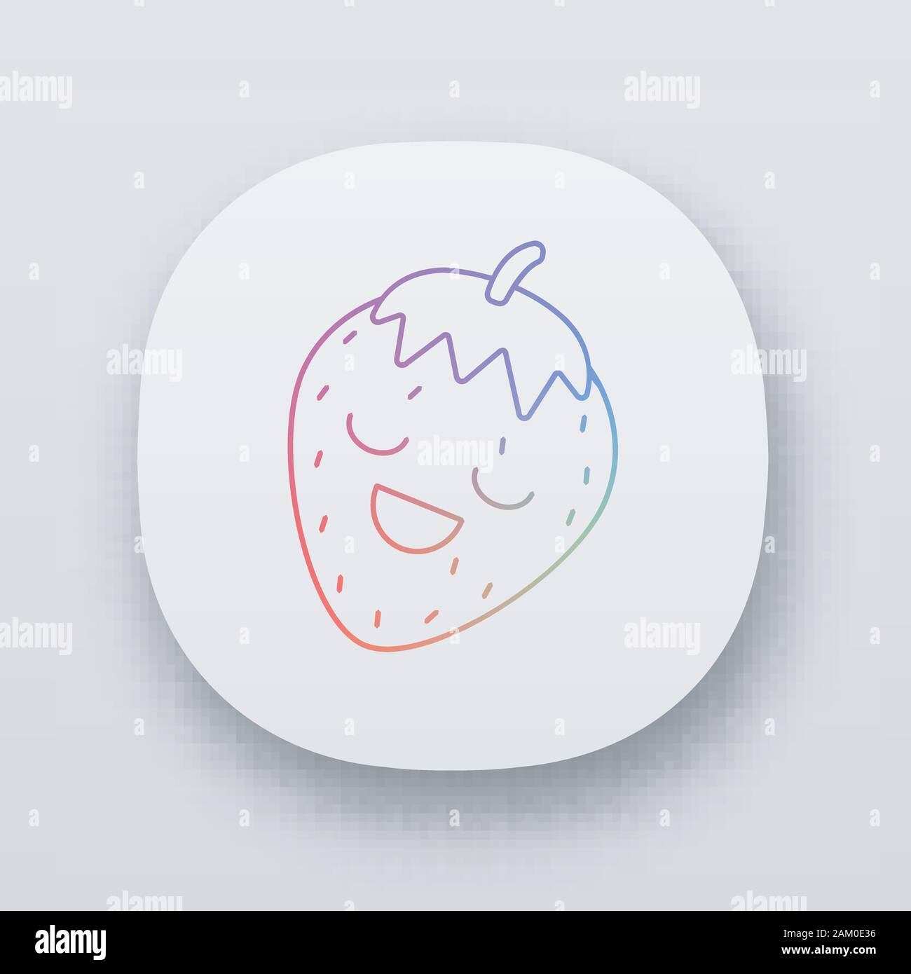 Relieved face emoji Stock Vector Images - Alamy