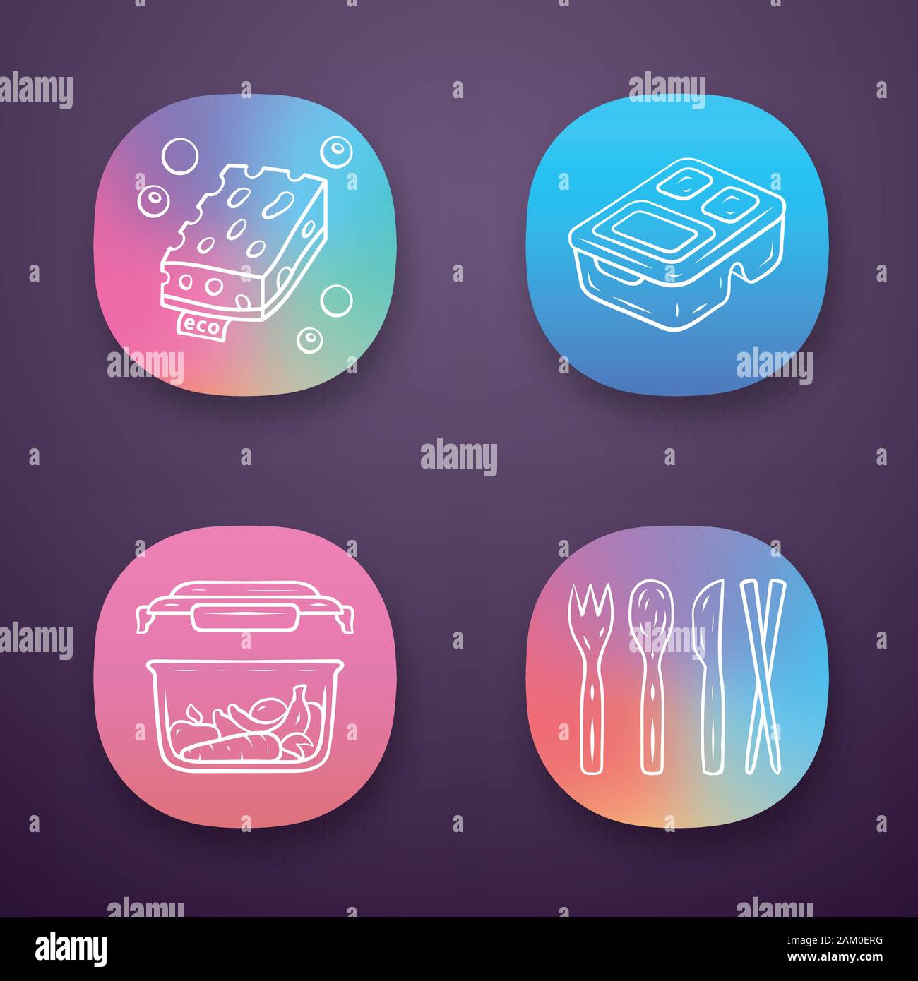 Bamboo containers Stock Vector Images - Alamy