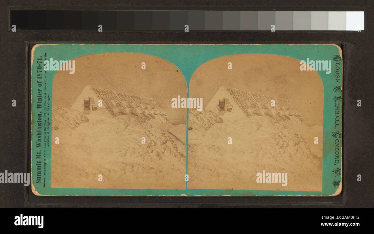 Summit House, frost two feet high by Clough & Kimball.; Summit House ...