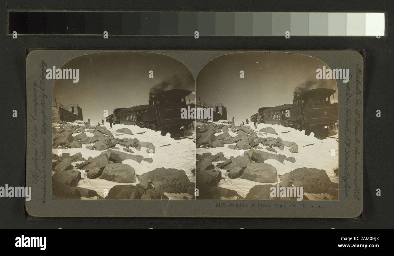 Summit of Pike's Peak, Colo, USA Summit of Pike's Peak, Colo., U.S.A ...