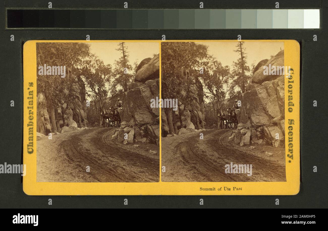 Summit of Ute Pass Summit of Ute Pass.; Summit of Ute Pass Stock Photo ...