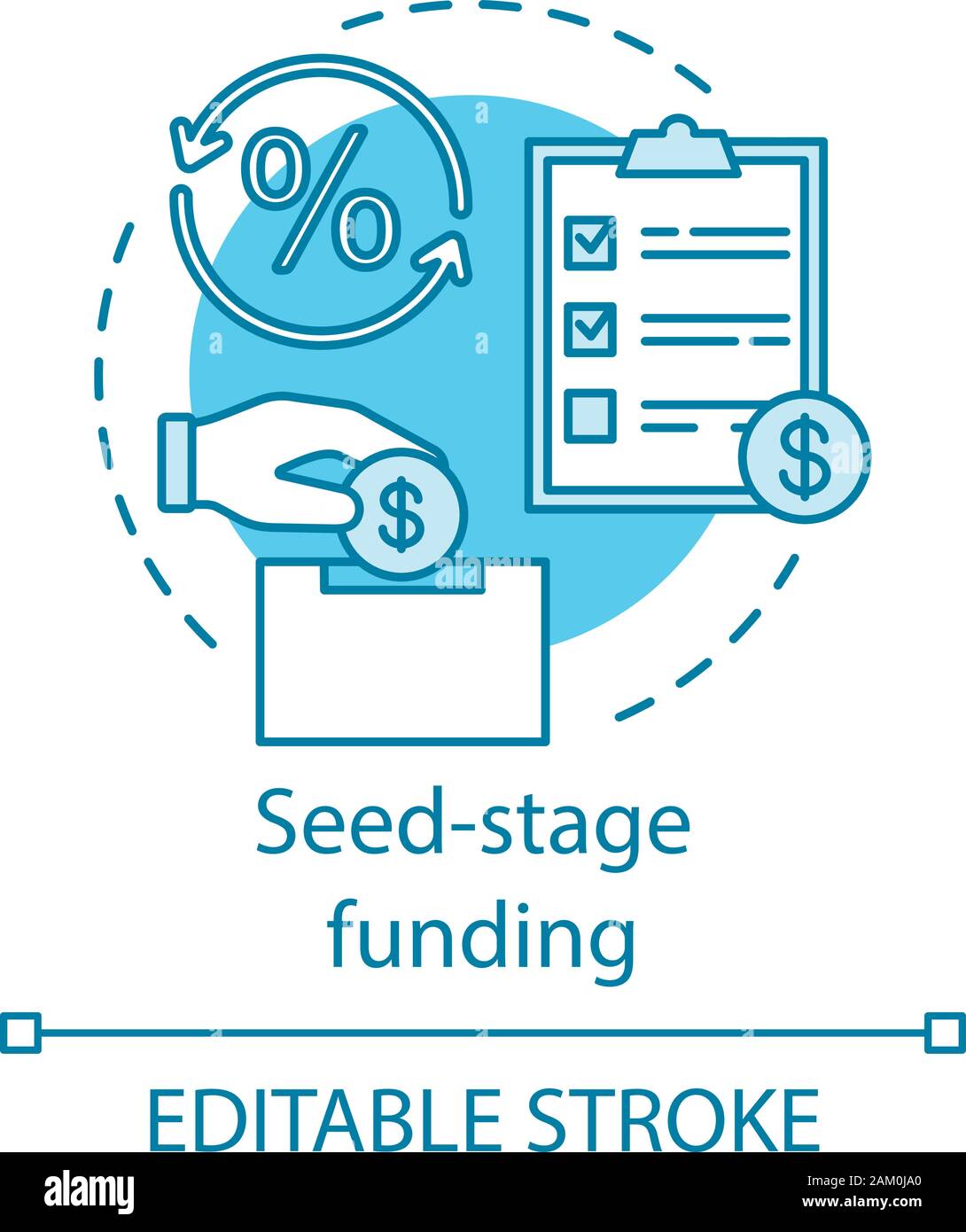Investor startup seed Stock Vector Images - Alamy