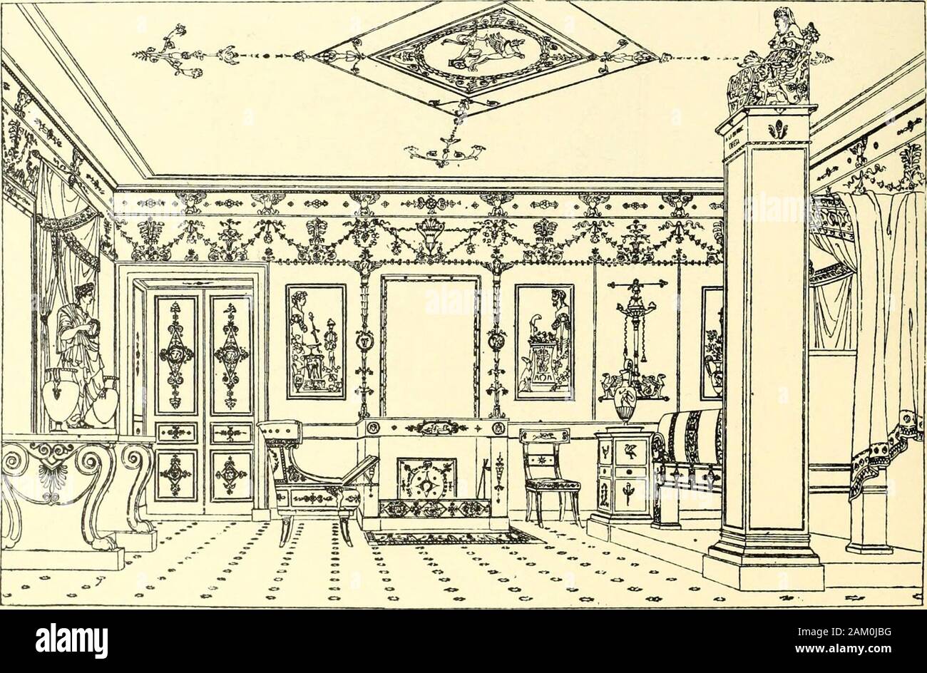 An historical guide to French interiors, furniture, decoration ...