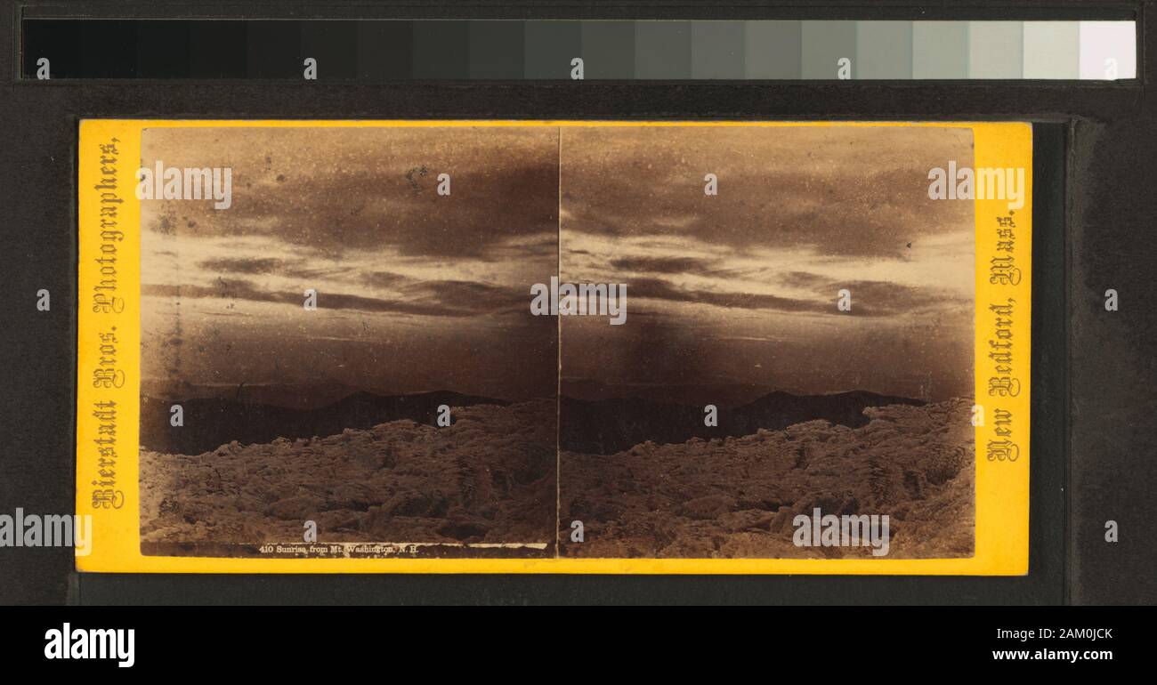 Sunrise from Mt Washington, NH Sunrise from Mt. Washington, N.H ...