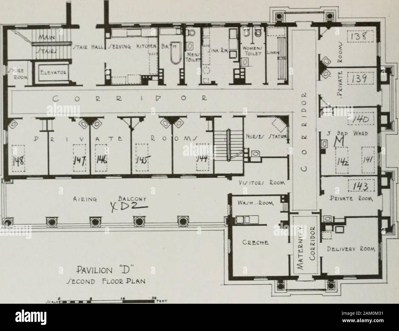 Private Hospital Room Plan