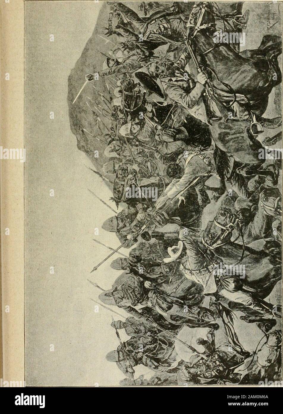 Battles of the nineteenth century . ll-directed fire ot^bursting ...