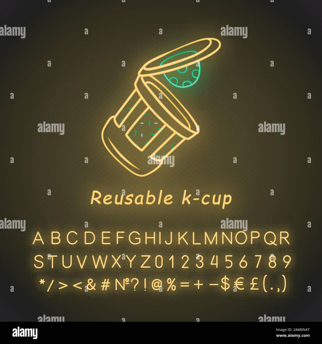 K coffee Stock Vector Images - Alamy