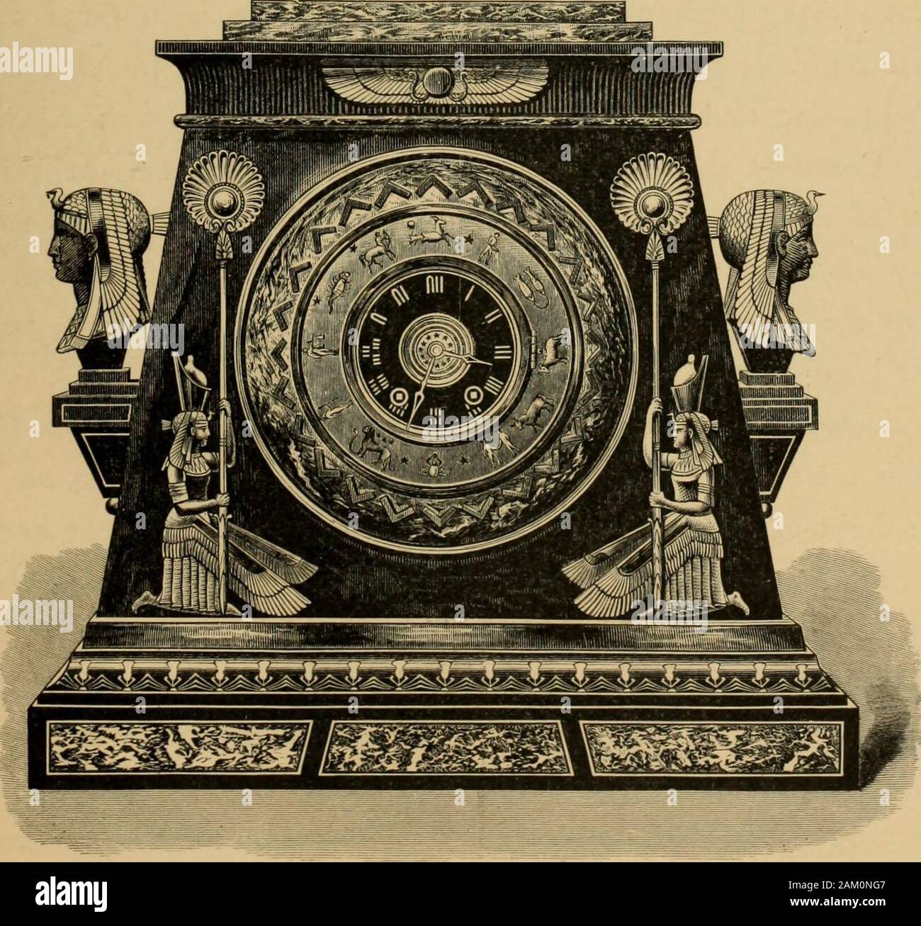 Egyptian clock hi-res stock photography and images - Alamy