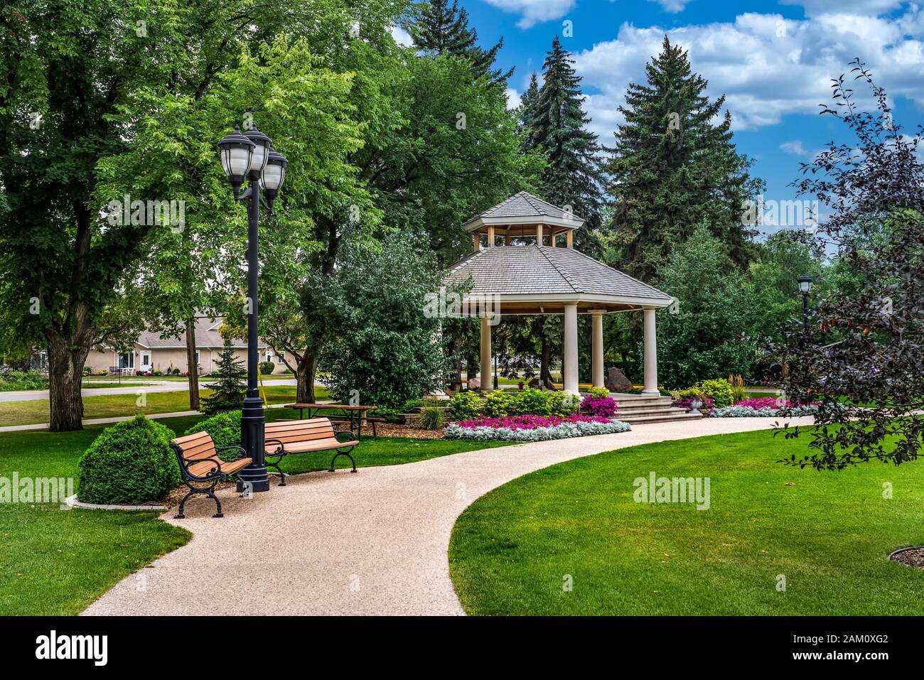 Bethel Heritage Park in Winkler, Manitoba, Canada Stock Photo - Alamy