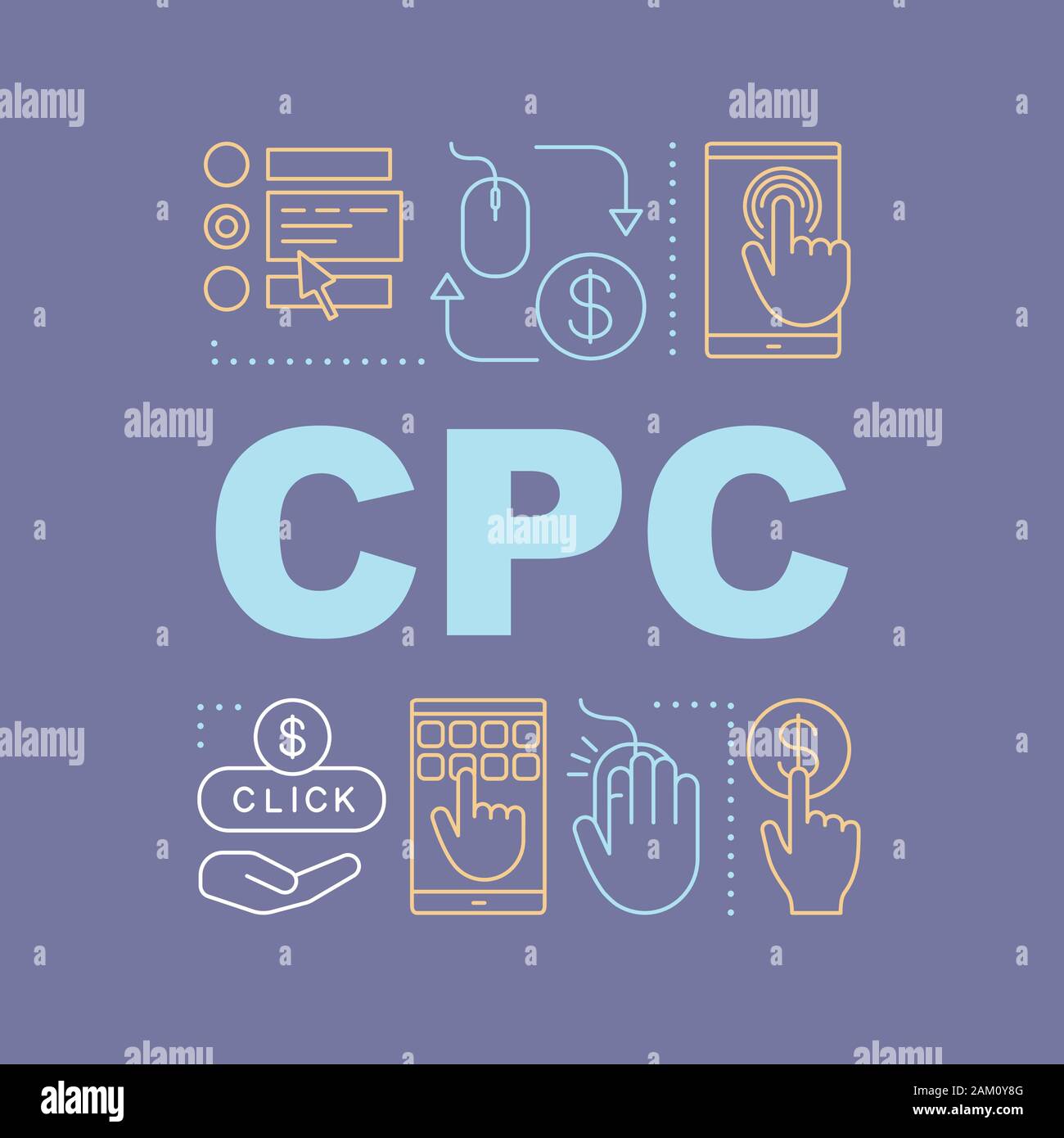 CPC word concepts banner. Presentation. Cost per conversion. Lead ... CPC word concepts banner. Presentation. Cost per conversion. Lead ...