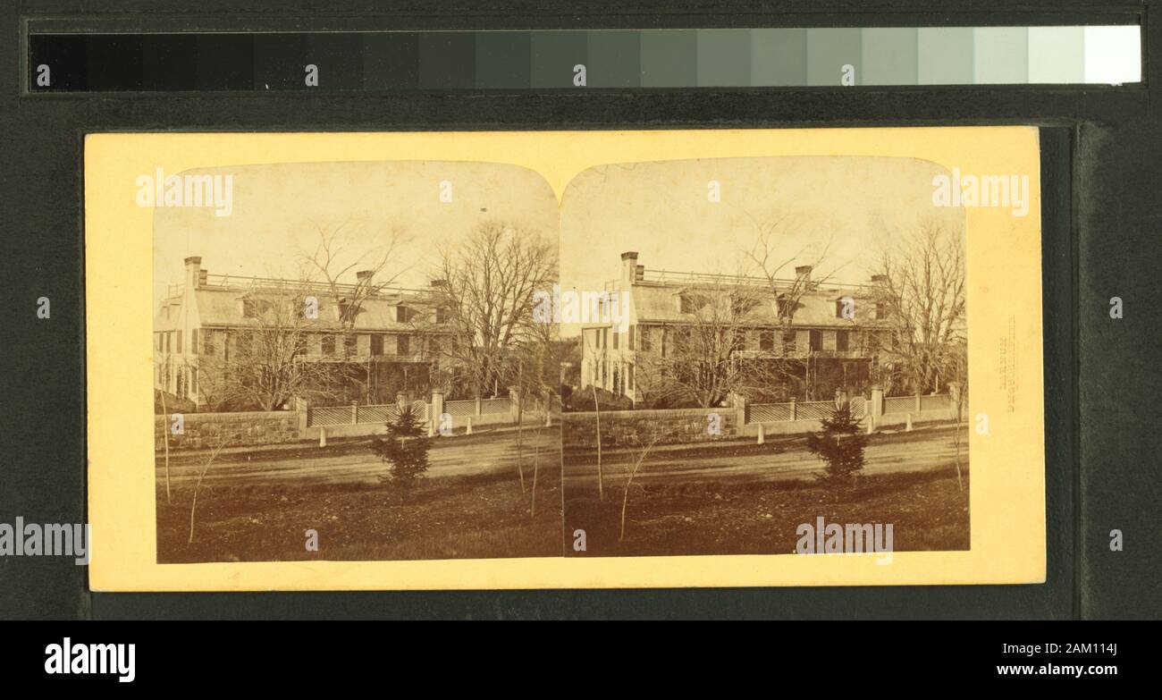 The Adams mansion, Quincy, Mass The Adams mansion, Quincy, Mass.; The ...