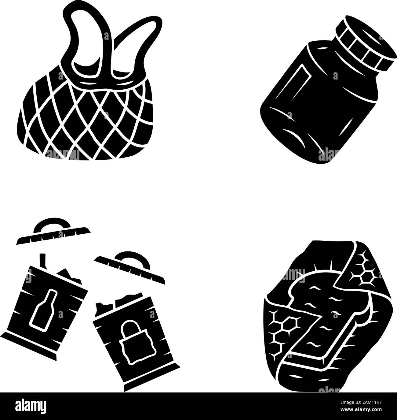 Mesh containers Stock Vector Images - Alamy