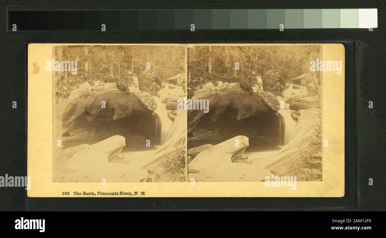 The Basin, Franconia Notch, NH The Basin, Franconia Notch, N.H.; The ...