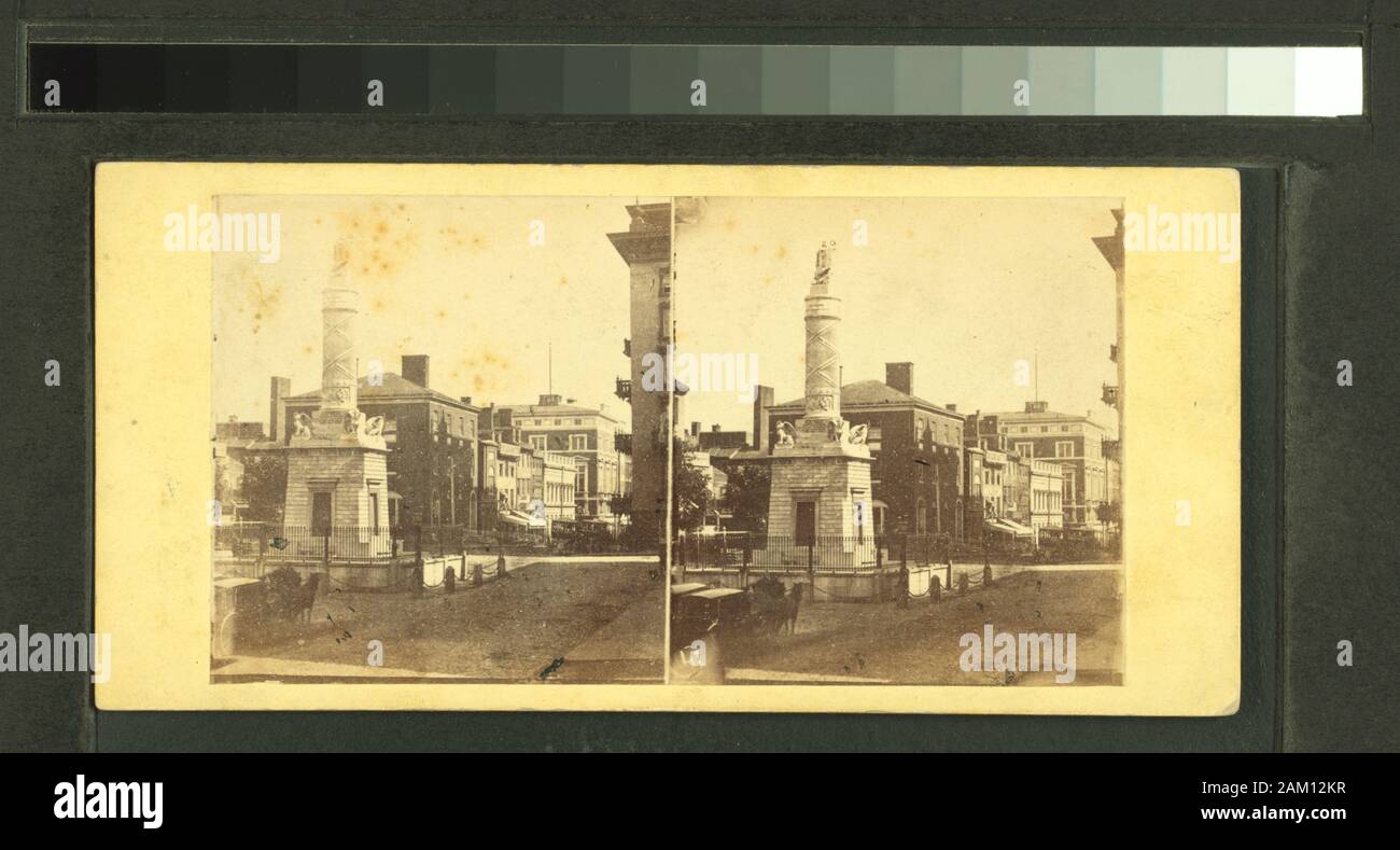 The Battle Monument at Baltimore The Battle Monument at Baltimore.; The ...