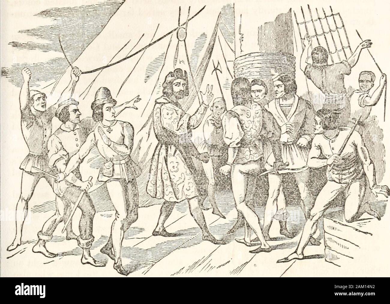 Columbus and mutiny hi-res stock photography and images - Alamy
