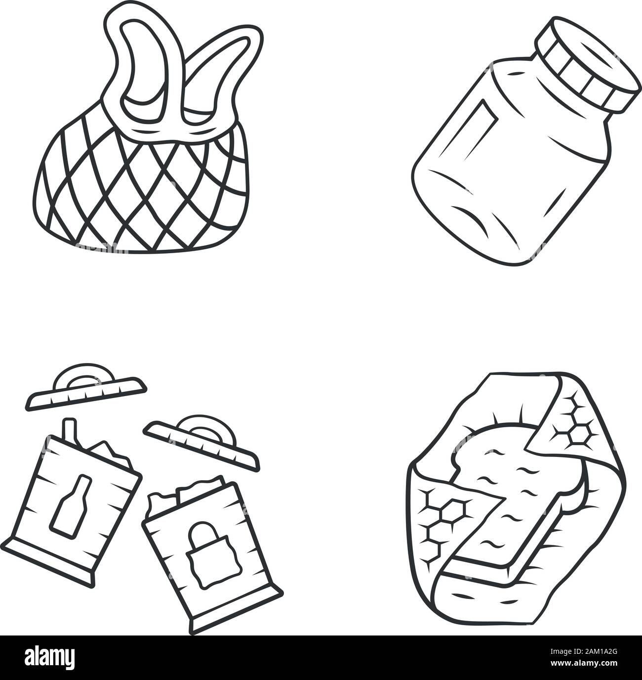 Kitchen bins Stock Vector Images - Alamy