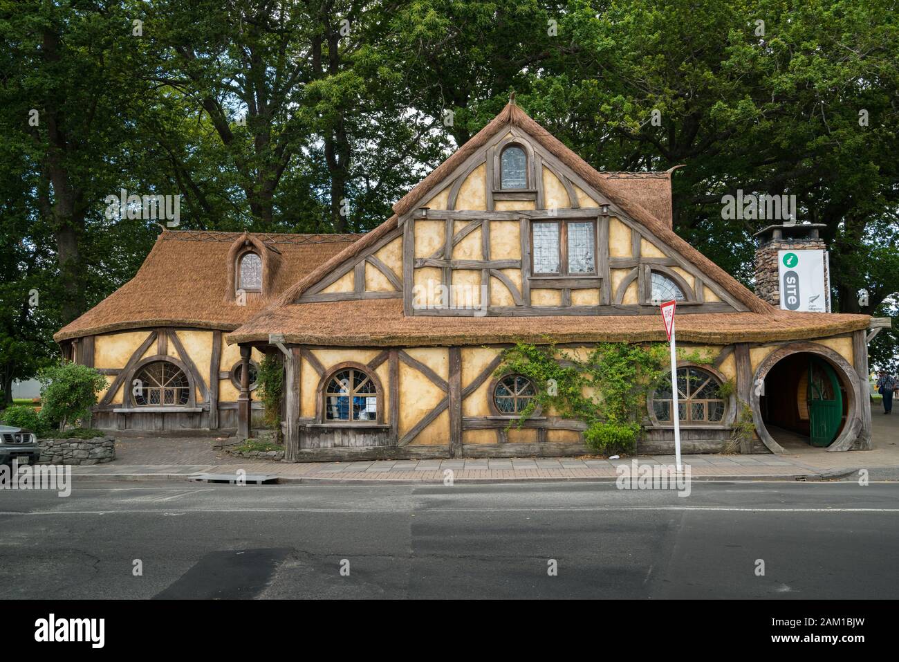 Matamata, New Zealand - Dec 11, 2016: Matamata i-SITE Visitor ...