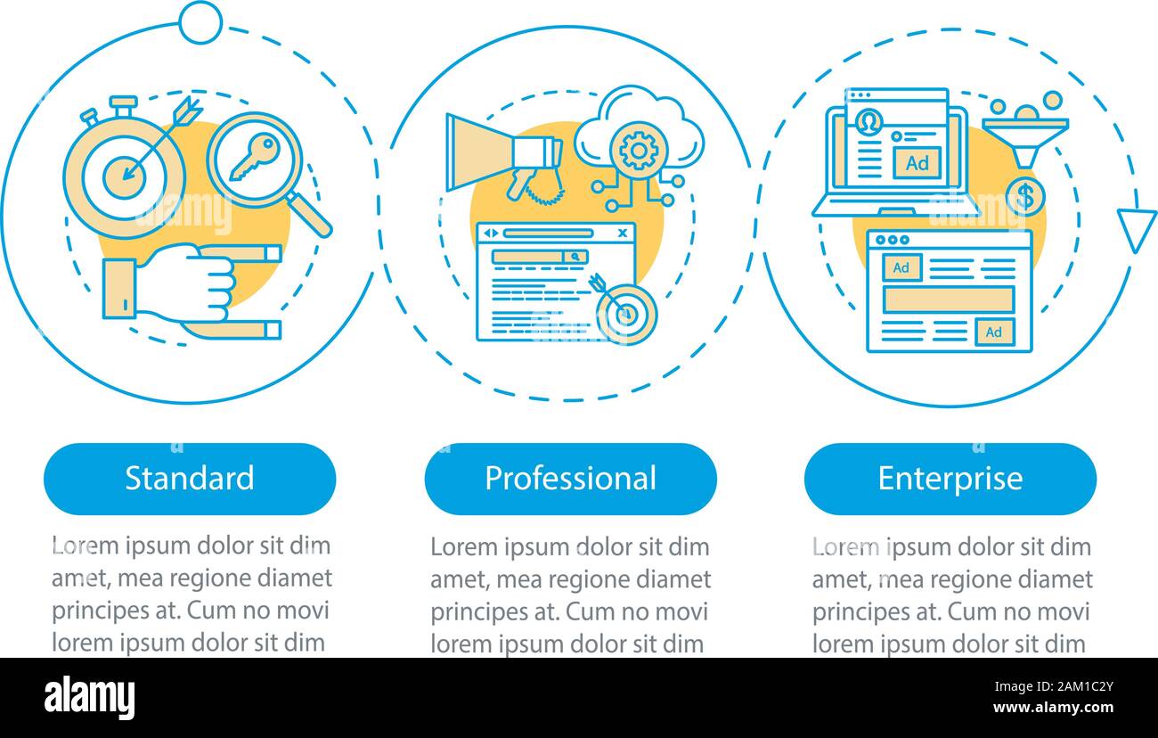 CRM subscription vector infographic template. Business presentation design element. Data ...