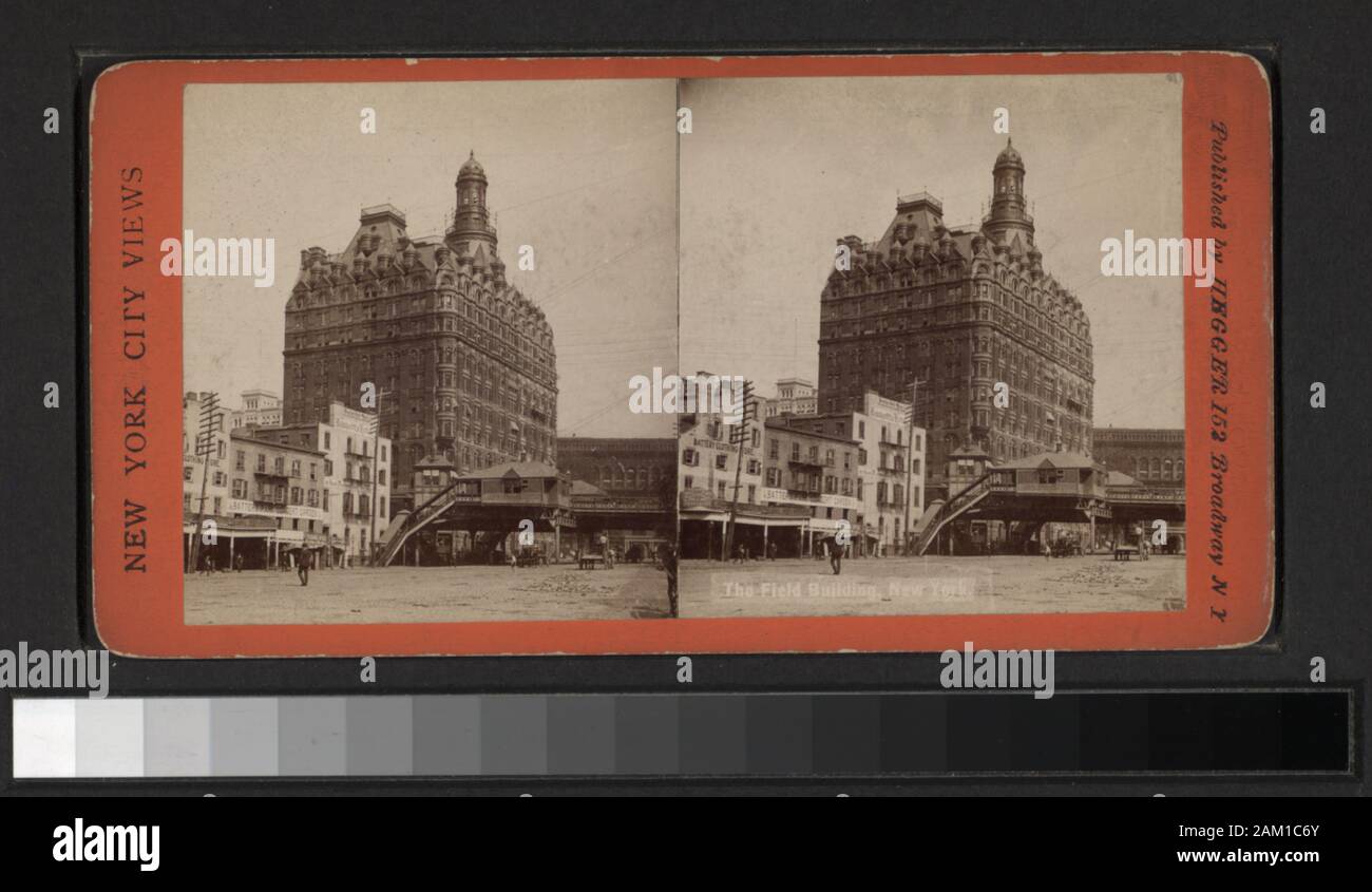 The Field Building, New York Includes views by Hegger, Alfred S ...