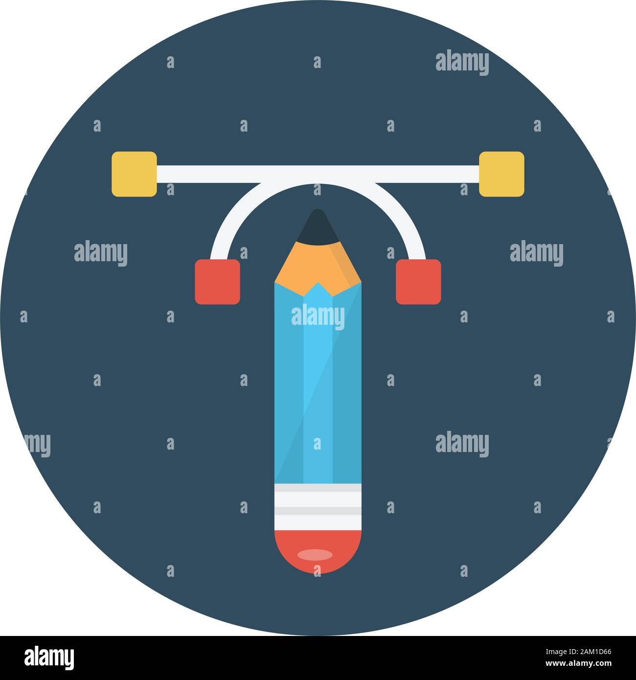 Bezier Stock Vector Images - Alamy