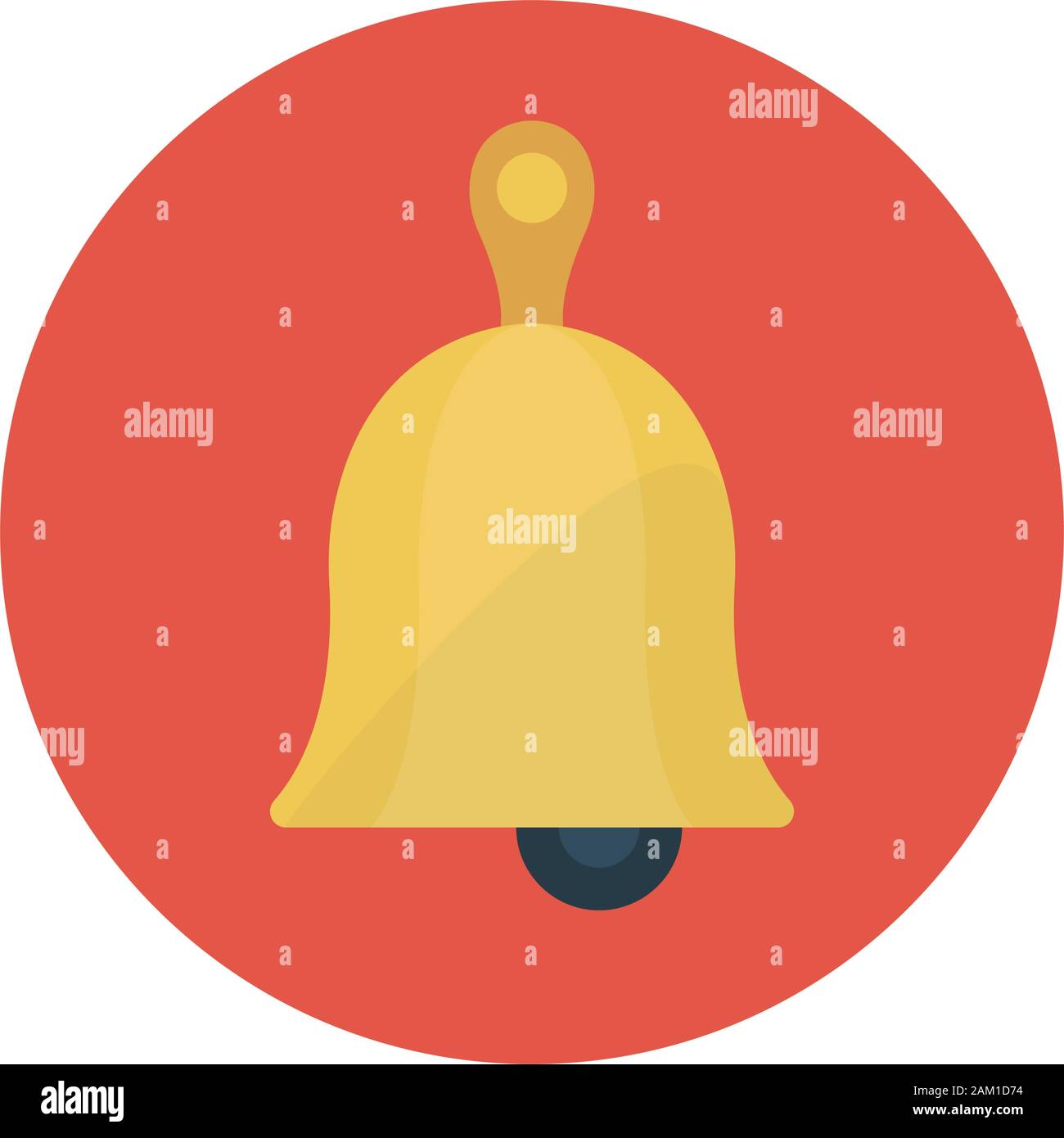 School bell education alarm Stock Vector Images - Alamy