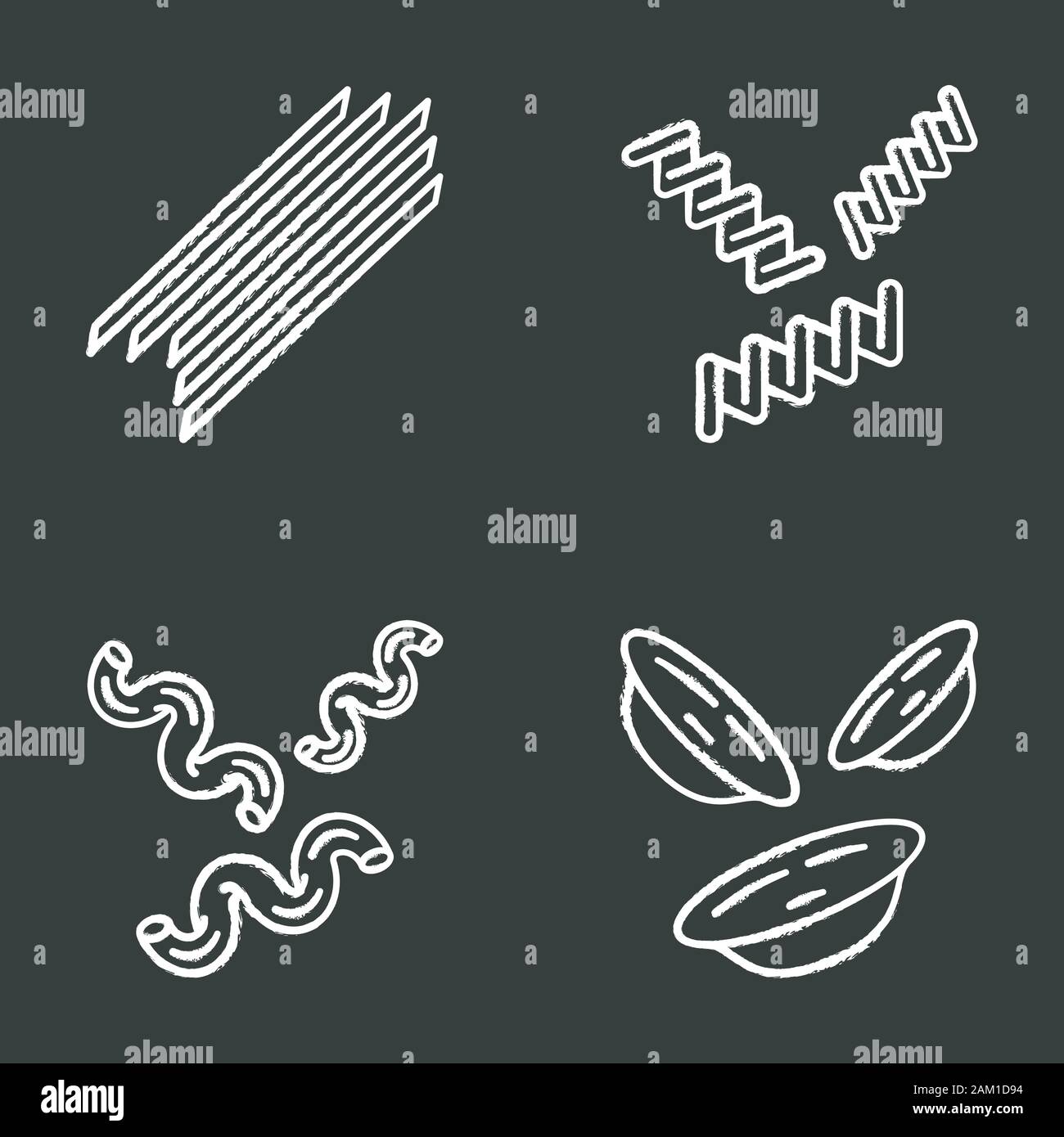 Semi finished noodle Stock Vector Images - Alamy