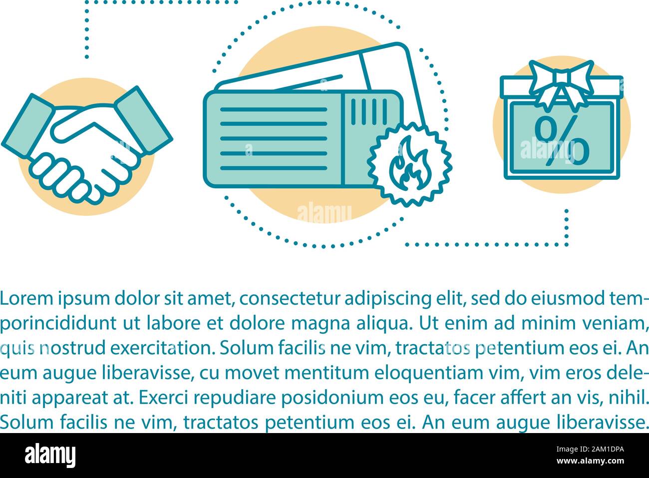 Deals and discounts article page vector template. Travel agency ...