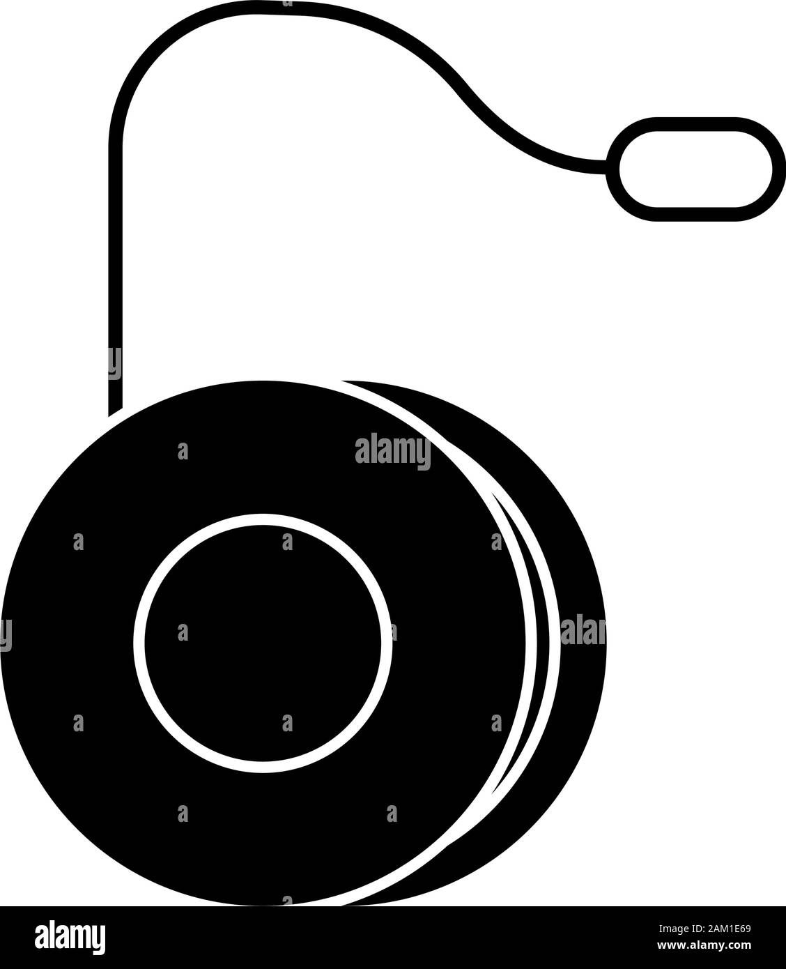 Isolated pink yo-yo icon. Children toy - Vector illustration design ...