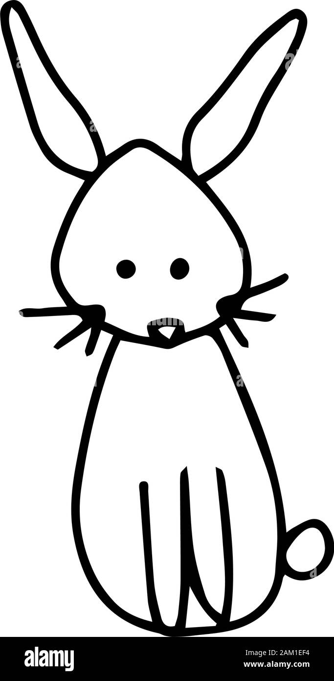 Rabbit Outline