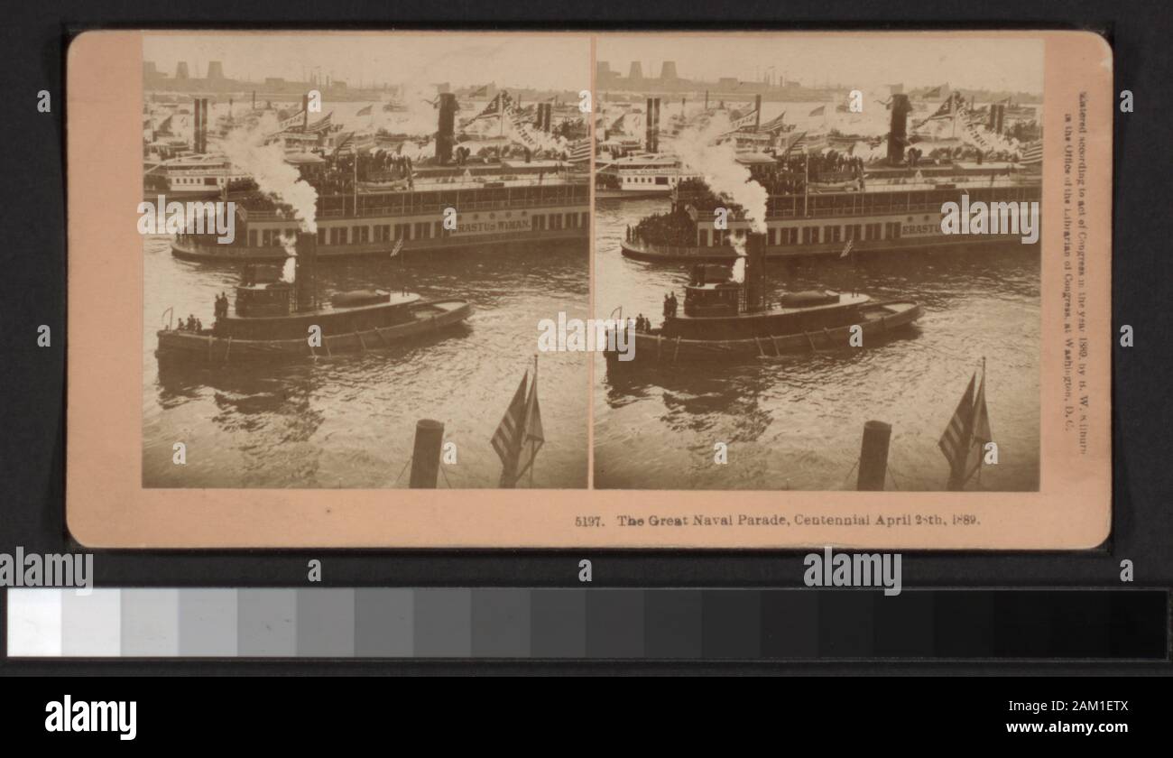 The Great Naval Parade, Centennial April 28th, 1889 The Great Naval ...