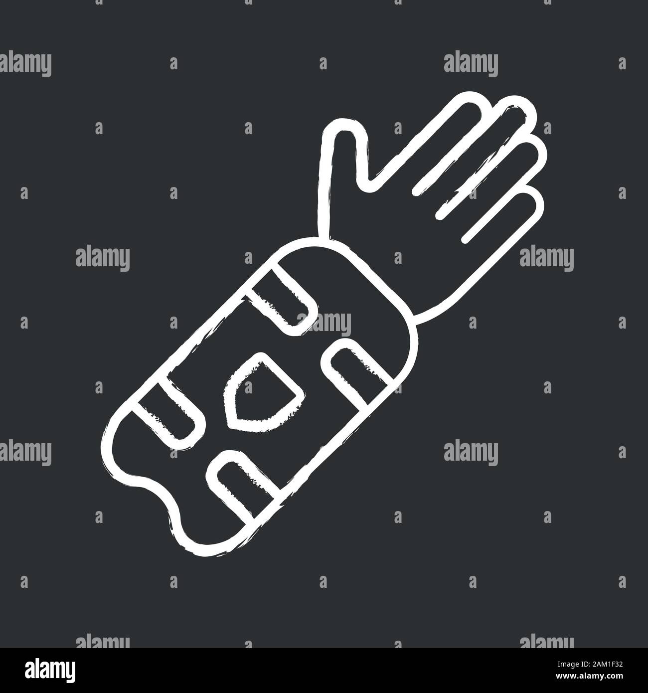 Forearm guard Stock Vector Images - Alamy