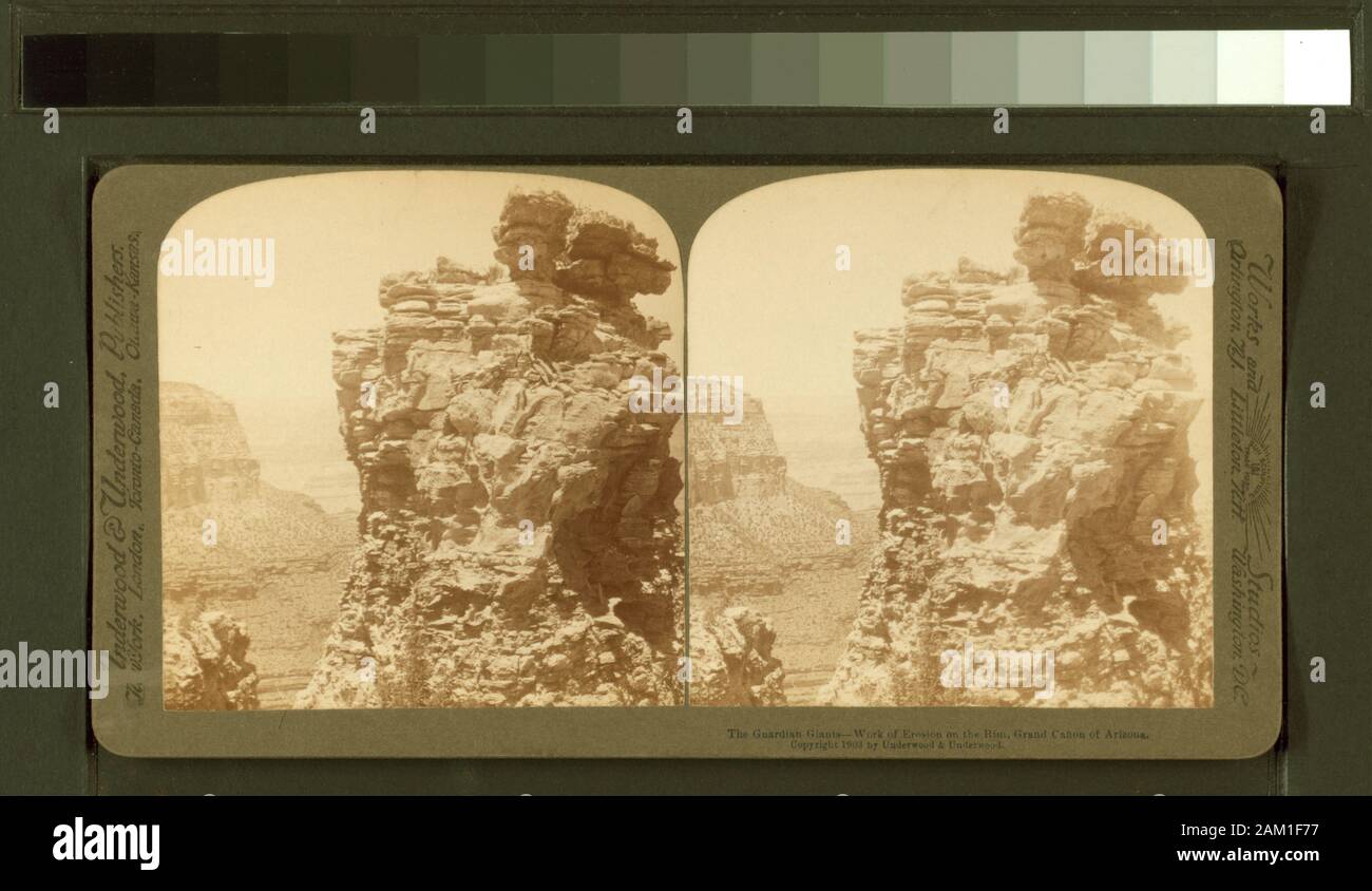 The Guardian Giants - work of erosion on the Rim The Guardian Giants ...