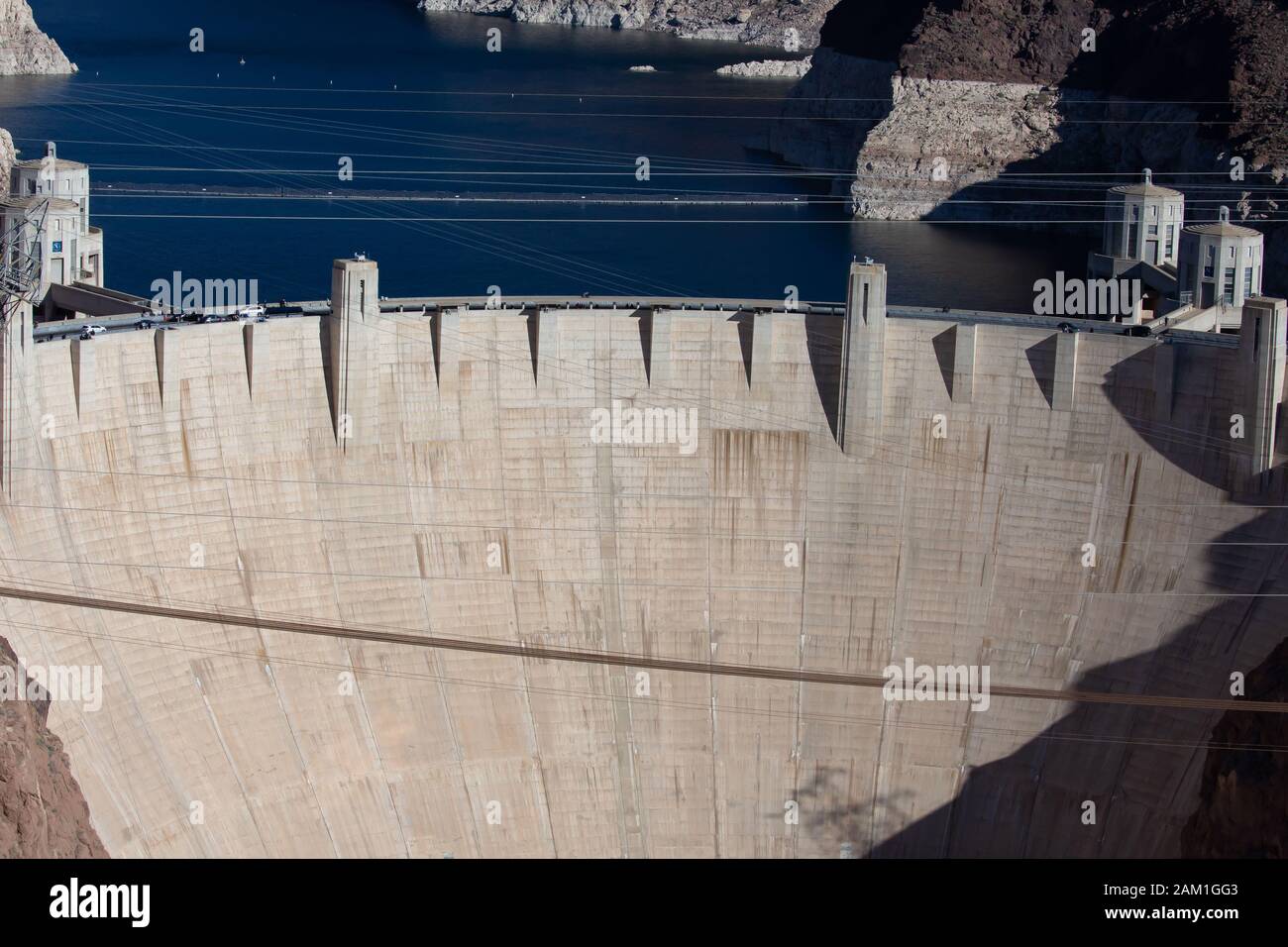 View of Hoover Dam in Nevada, USA Stock Photo - Alamy