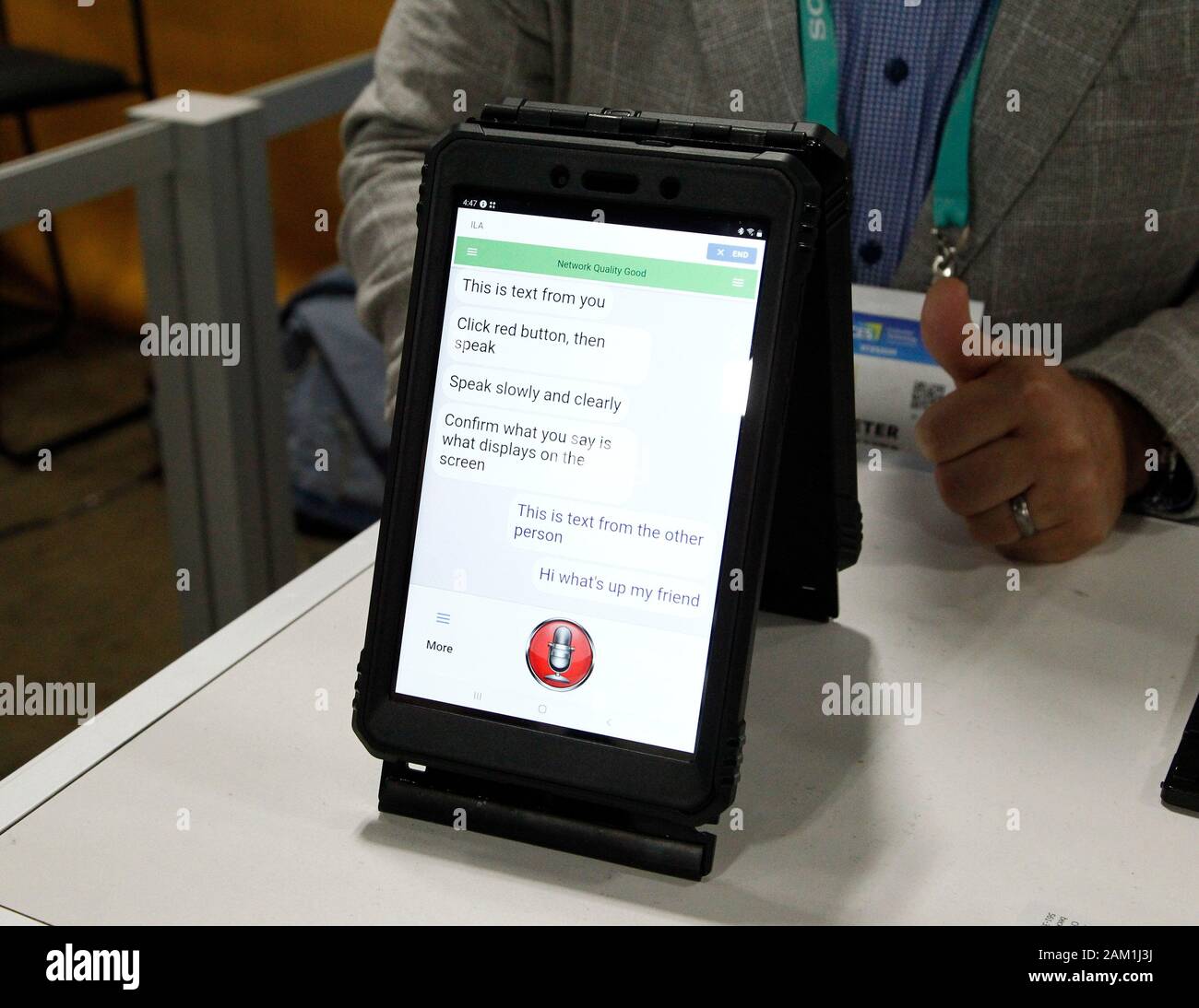 Text to speech device hi-res stock photography and images - Alamy