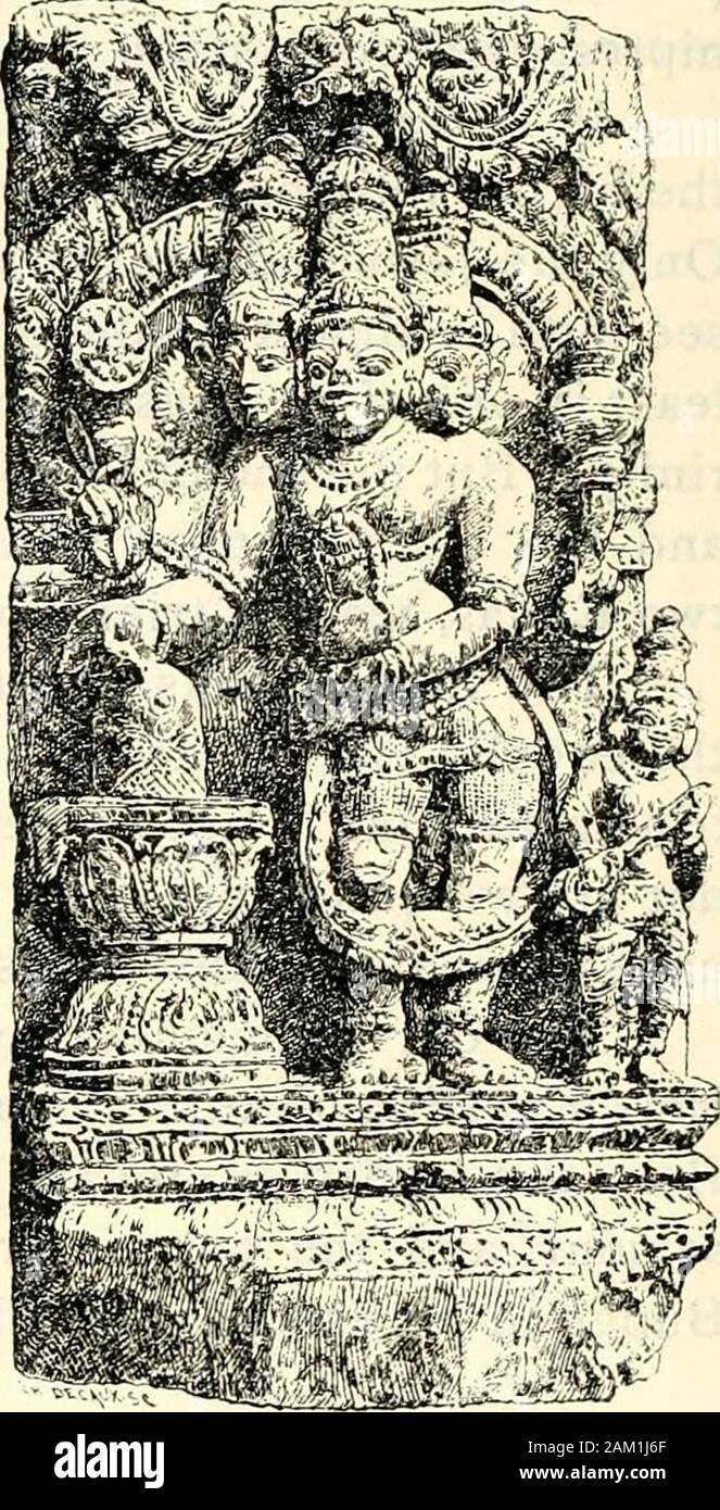 The Open court . Fig. 2. Brahma.(Fragment of a car. Musee Gnimet.) Fig ...