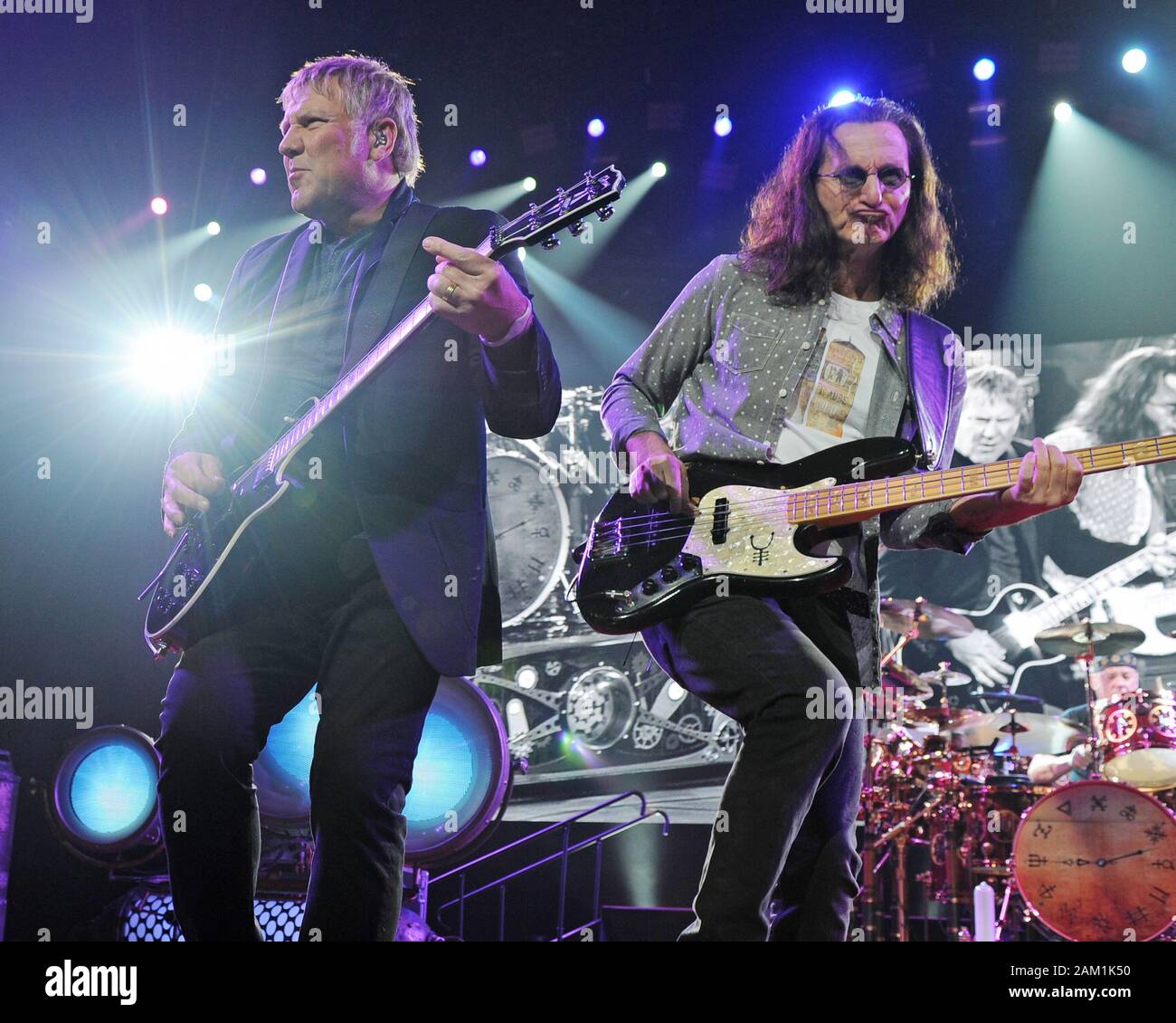 Neil peart, alex lifeson, geddy lee hi-res stock photography and images ...