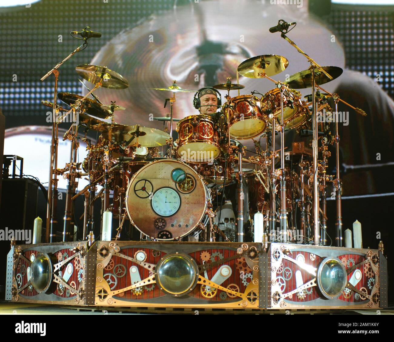 Neil peart rush hi-res stock photography and images - Alamy