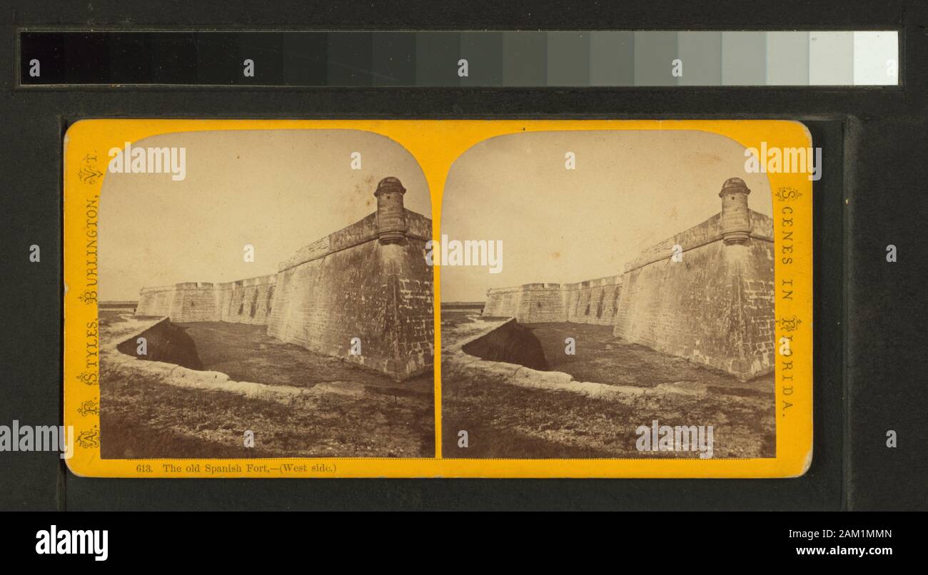 The Old Spanish Fort, (West side) The Old Spanish Fort, (West side ...