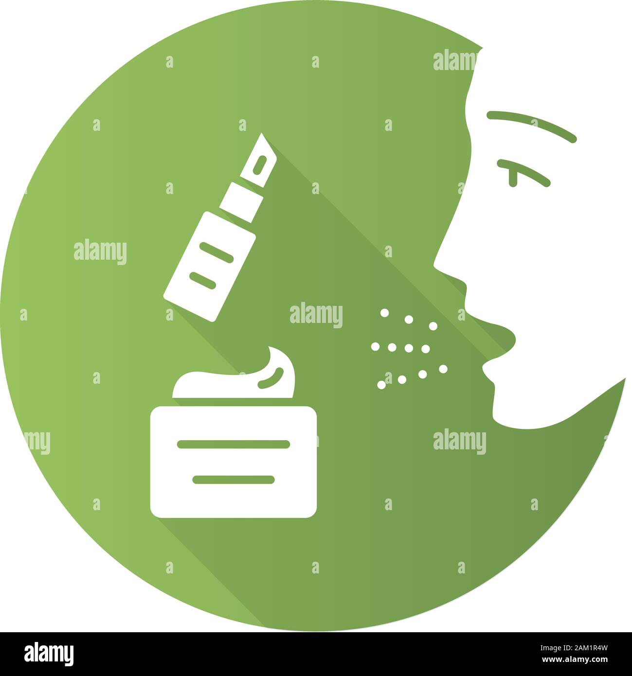 Skin Testing For Allergies Stock Vector Images Alamy