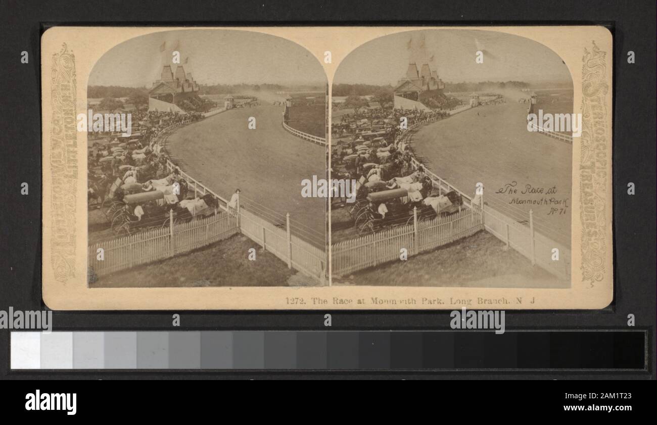 The Race at Mammoth Park, Long Branch, NJ Includes views by E. Anthony ...