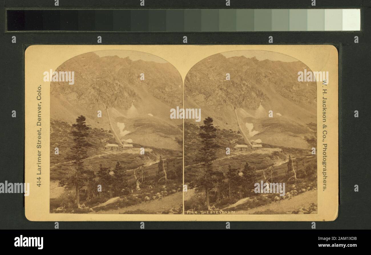 The Stevens mine The Stevens mine.; The Stevens mine Stock Photo - Alamy