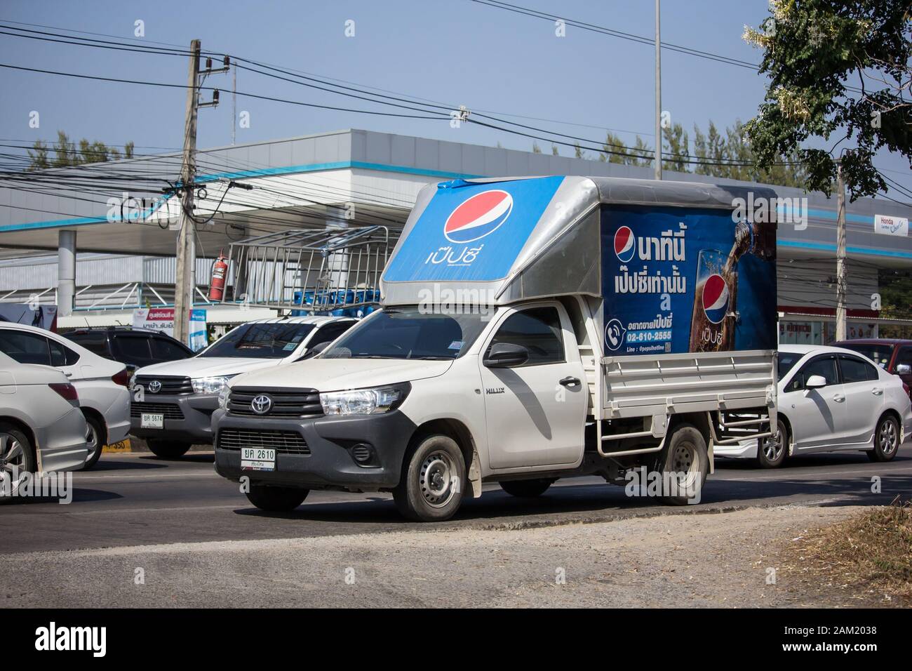 Pepsi cola delivery truck hi-res stock photography and images - Alamy