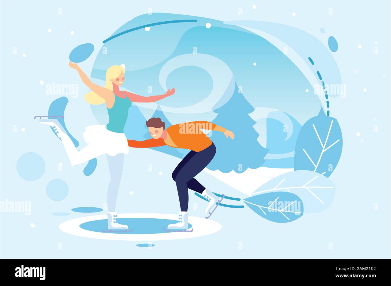 Professional dance couple Stock Vector Images - Alamy