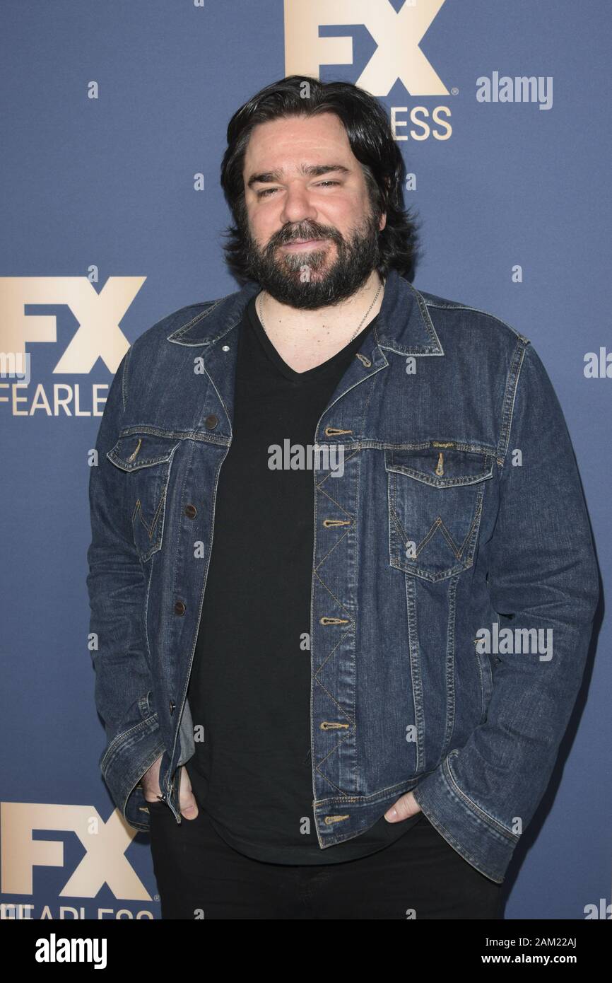 January 9, 2020, Pasadena, California, USA: MATT BERRY at the FX ...