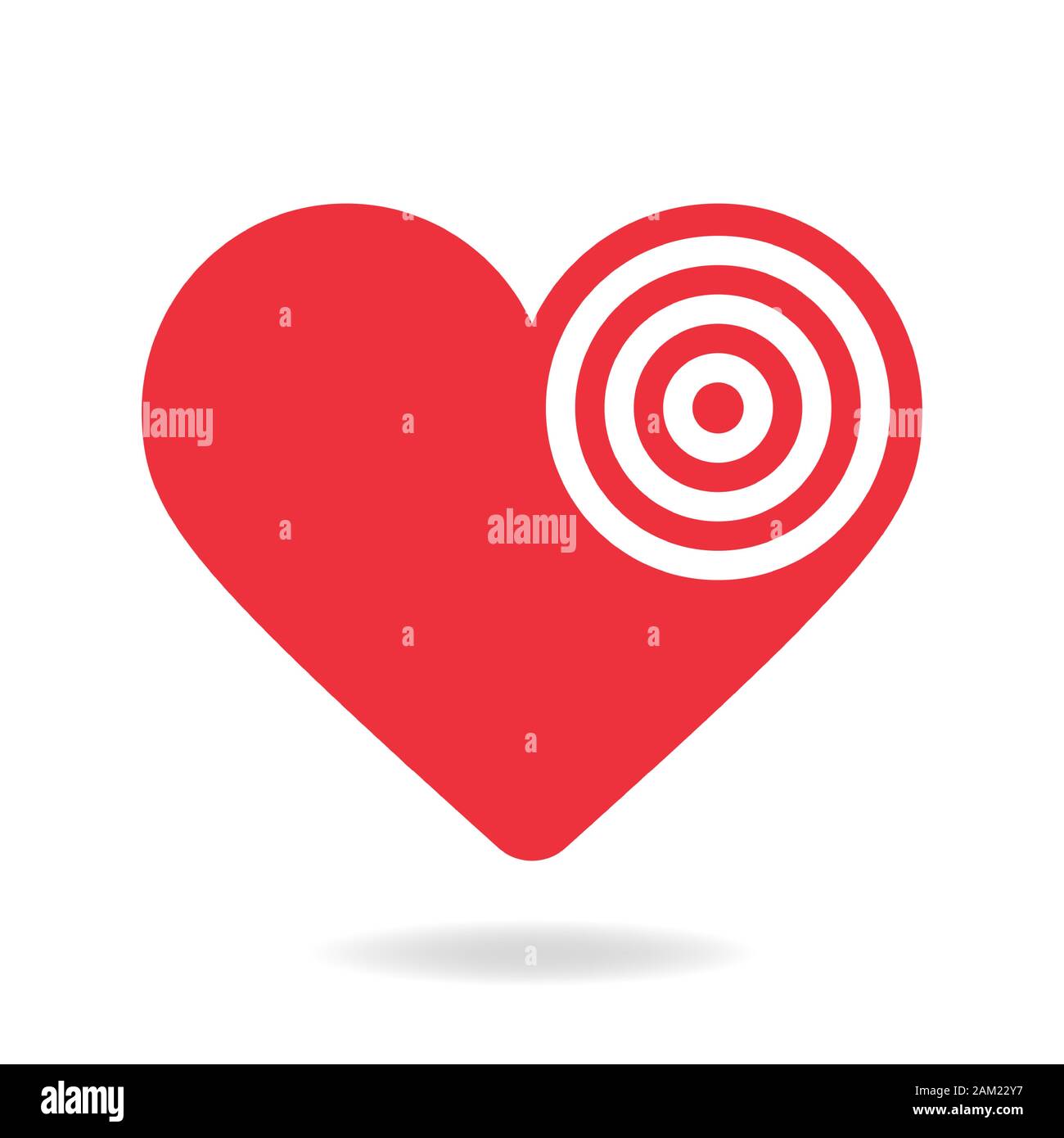 Love dart Stock Vector Images - Alamy