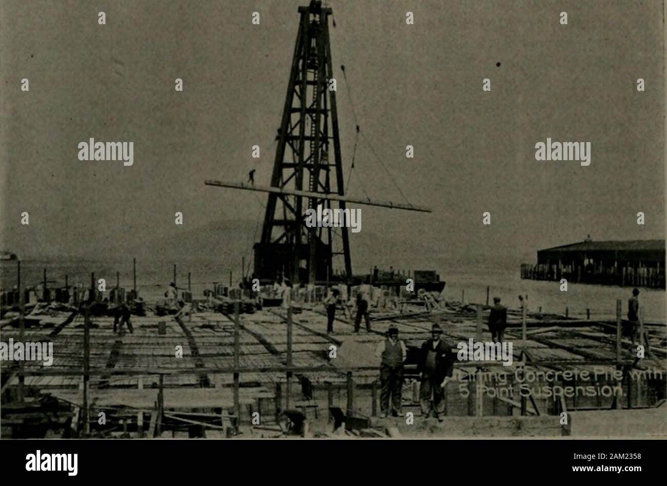 Friction piles hi-res stock photography and images - Alamy