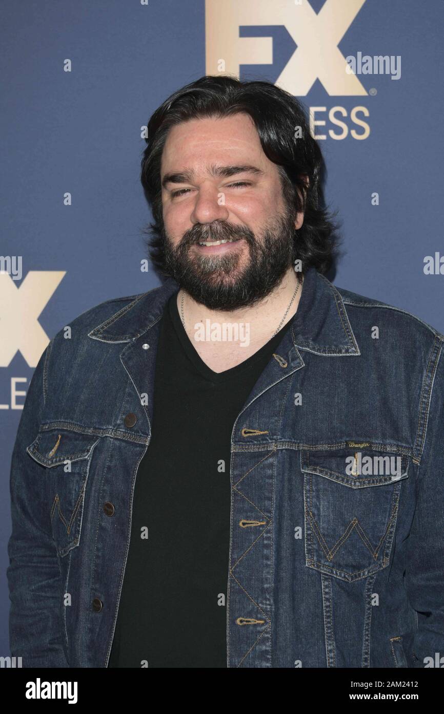 January 9, 2020, Pasadena, California, USA: MATT BERRY at the FX ...